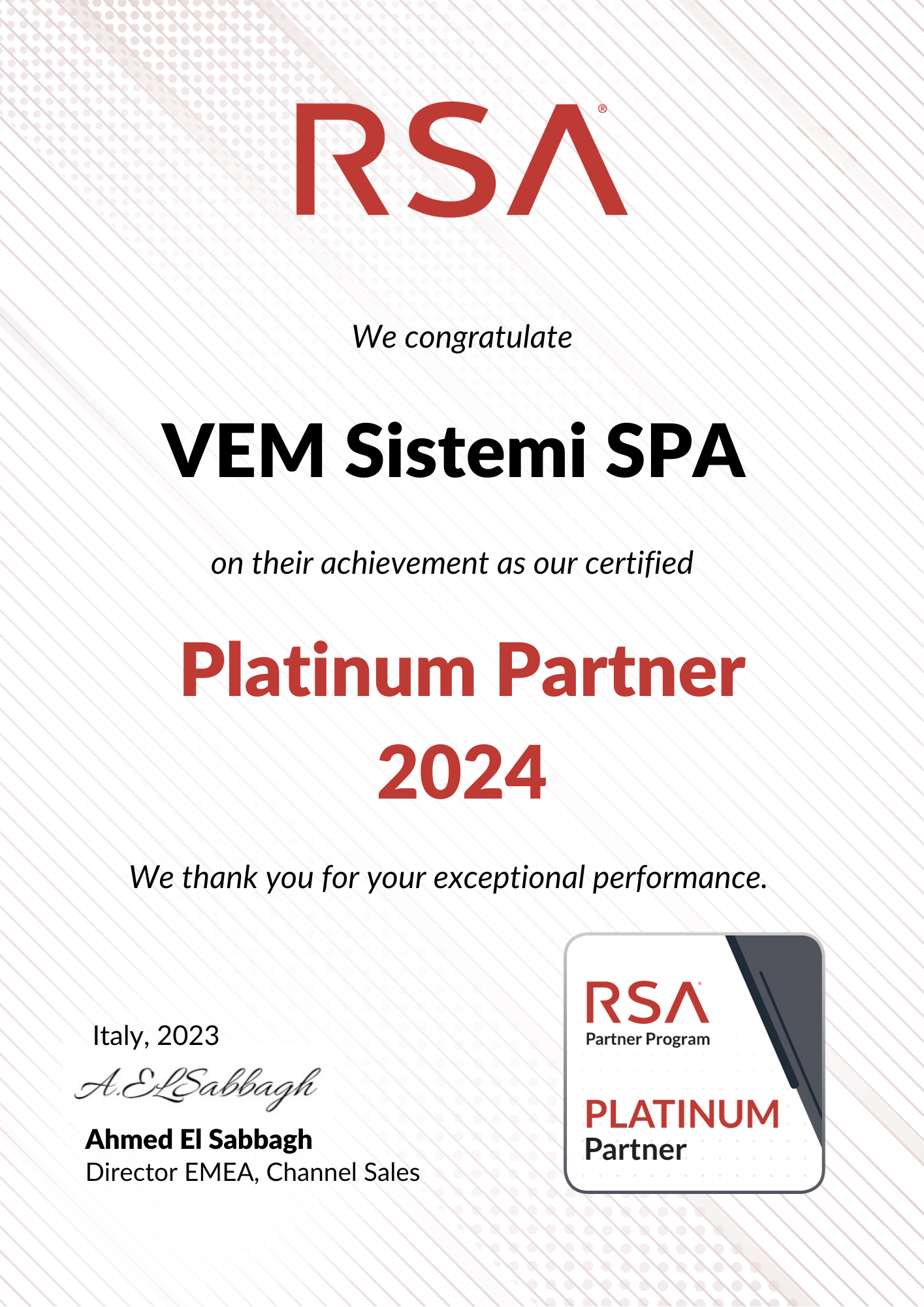 RSA Security | EN | VEM sistemi